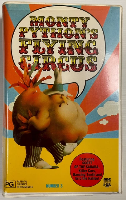 Monty Pythons Flying Circus No 3 Vhs Video Cassette Tape Pal Pg 1987