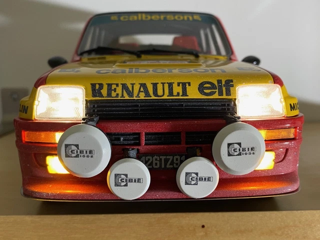CODEX NIGHT VERSION +FINISH LINE Renault 5 Turbo Gr. 4 TDC 1980 1/12 ...