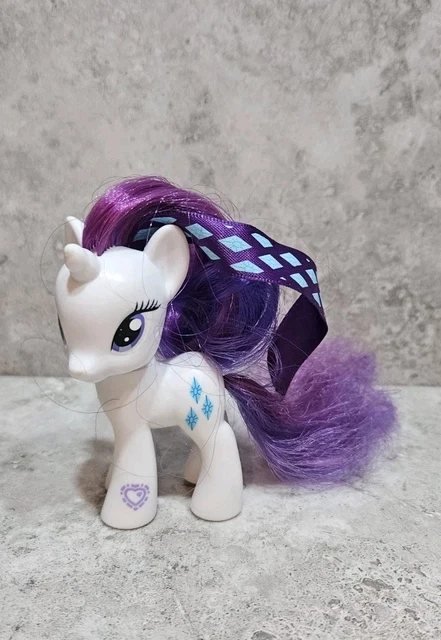 MY LITTLE PONY G4 Rarity Ribbon Brushable Figure $12.04 - PicClick AU