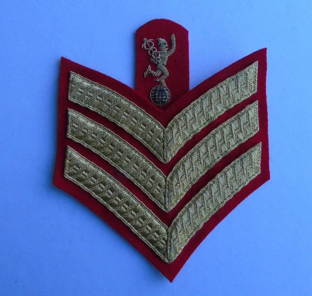 BRITISH ARMY ROYAL Signals Sergeant Mess Dress Rank/Arm Badges £4.99 ...