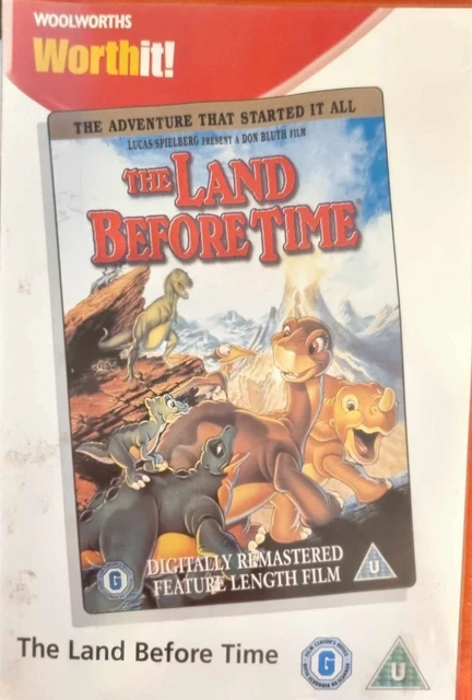 THE LAND BEFORE Time Digitally Remastered Film Movie DVD Certificate u ...
