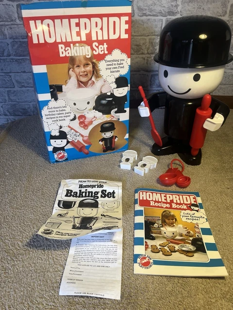 HOMEPRIDE FRED BAKING Set Vintage 1979 stands 15” high In Original Box ...