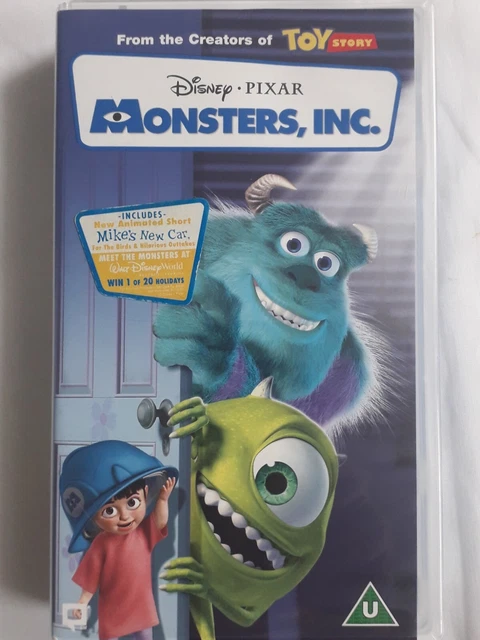 MONSTERS INC - Vhs Video - Walt Disney Pixar £4.99 - PicClick UK