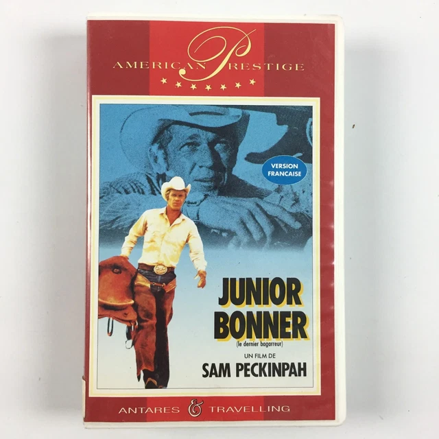 JUNIOR BONNER, LE dernier bagarreur / VHS, Cassette Vidéo / Western EUR ...