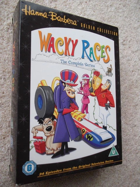 WACKY RACES COMPLETE series dvd set, Hanna Barbera cartoon £4.49 ...
