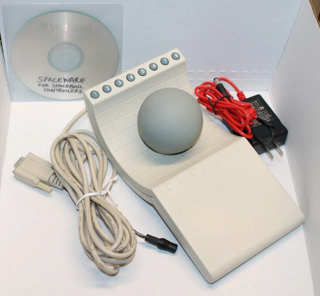 3D MOUSE CONTROLLER - Spacetec IMC corporation SPACEBALL 2003 working ...