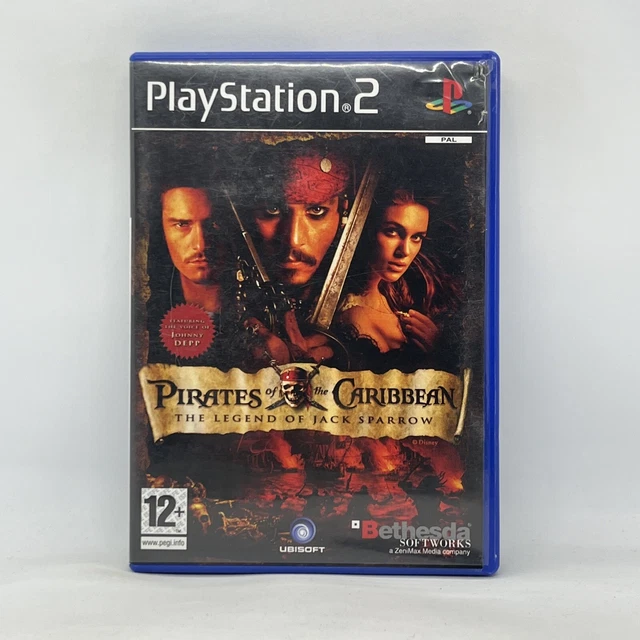 PIRATES OF THE Caribbean: Legend of Jack Sparrow PS2 Sony PlayStation ...