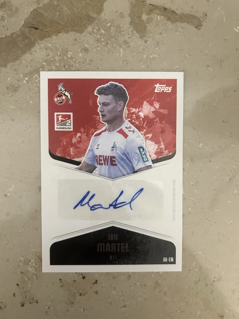 TOPPS MATCH ATTAX Bundesliga 2024/2025 24/25 Autogramm Karte AU-EM Eric ...
