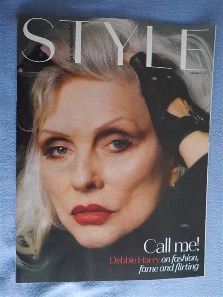 SUNDAY TIMES STYLE Magazine 5th January 2025. Debbie Harry etc £1.99 ...