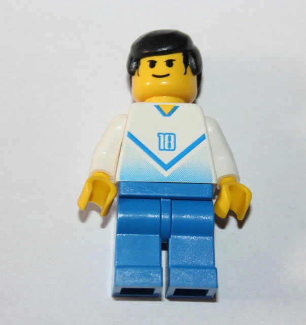 LEGO SOCCER PERSONNAGE Minifig numéro 18 ref soc094/sets 3421 3425 EUR ...