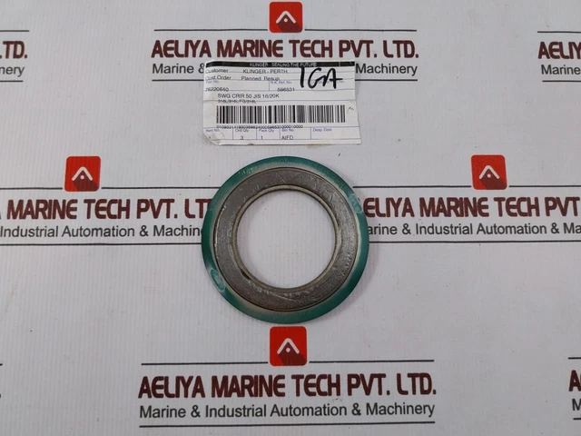 KLINGER 316L/316L/FG/316L SWG CRIR 50 Spiral Wound Gasket 76220640 $238 ...
