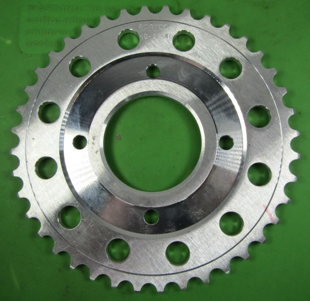 HONDA CB350 CB360 Portco Rear Sprocket 🔥40 tooth 🔥Aluminum🔥NOS🔥41200 ...