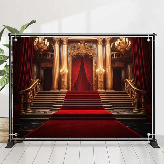 PALACE RESPLENDENT IN Gold Red Carpet Photo Backdrop $21.60 - PicClick AU