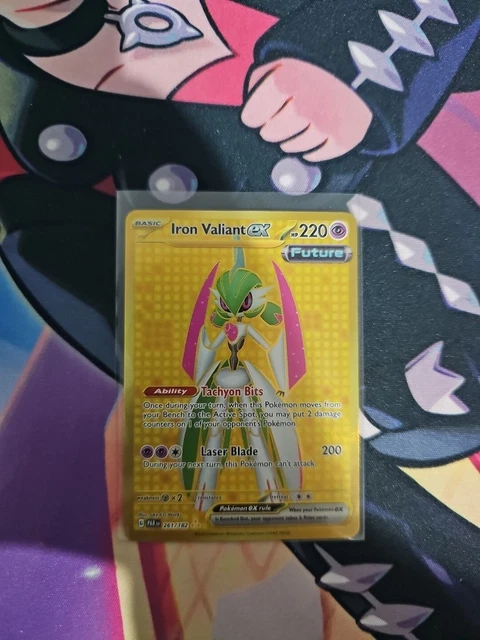 PokÉmon Tcg Iron Valiant Ex Paradox Rift 261182 Holo Hyper Rare Eur 1209 Picclick Fr