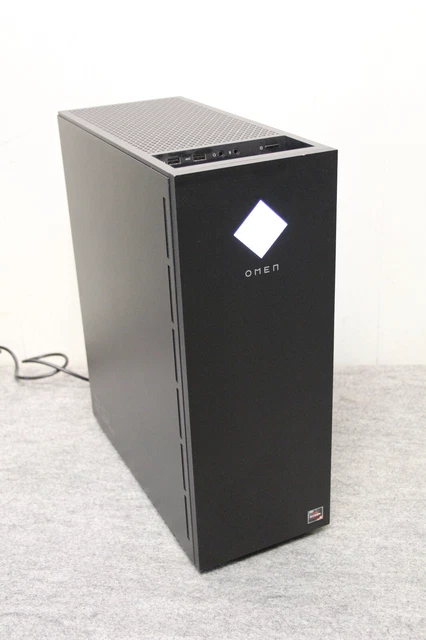 HP OMEN 25L GT11-0018 Tower Gaming PC AMD 3.6GHZ RYZEN R5-5500 8GB 1 tb ...