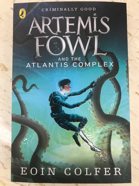 ARTEMIS FOWL BOOK And The Atlantis Complex Colfer, Criminally Good ...