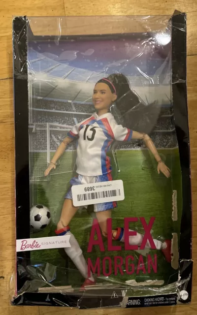 POUPÉE DE COLLECTION Barbie Signature Alex Morgan Shero boîte ...