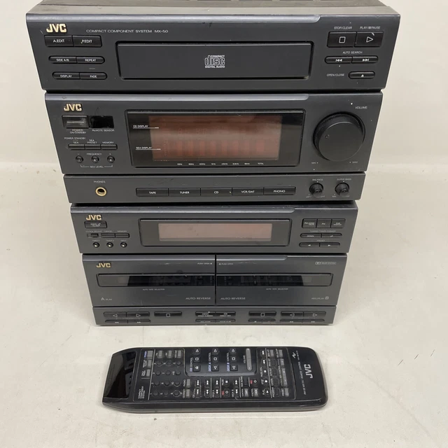 JVC COMPACT COMPONENT system MX-50 £20.00 - PicClick UK
