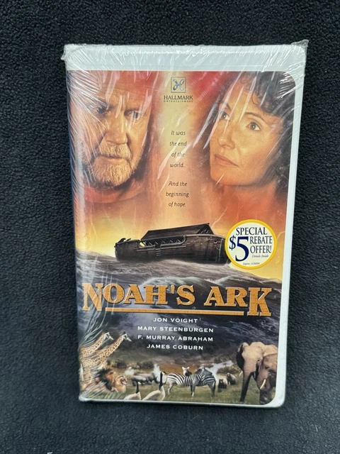 NOAH'S ARK VHS 1999 Clamshell Jon Voight **PROMO SCREENER** Factory ...