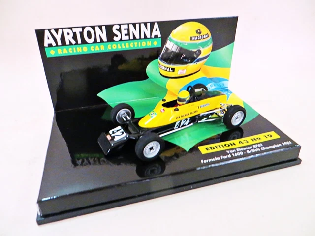 MINICHAMPS '1981 VAN Diemen Rf81 Formula Ford 1600, Senna Racing Car ...
