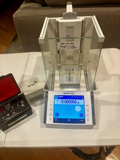 METTLER TOLEDO XP26DR Excellence Plus Dual Range Microbalance $12,500. ...