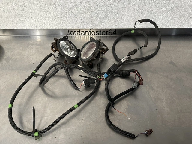 HONDA CIVIC TYPE R Ep3 Facelift Front Fog lights With Wiring Loom Oem ...