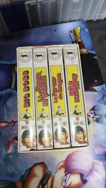 LOT COFFRET VHS Film Bruce Lee Rene chateau K7 video cassette EUR 30,00 - PicClick FR