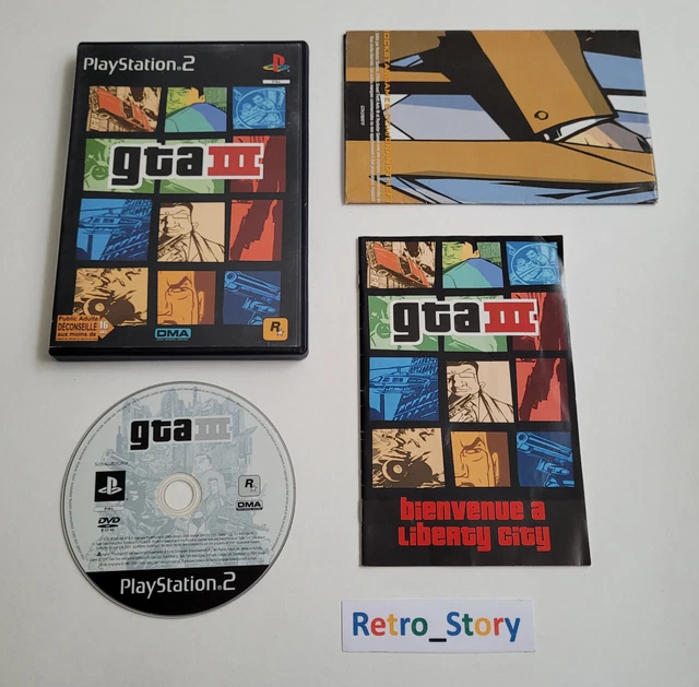 SONY PLAYSTATION PS2 - Grand Theft Auto GTA III 3 - PAL EUR 19,99 ...