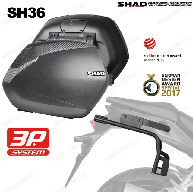 SHAD FIJACIONES + Maletas 3P System SH36 For Yamaha MT 07 Tracer' 16-18 EUR 439,51 - PicClick FR