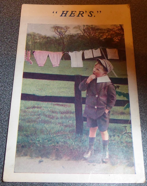 POSTCARD BAMFORTH & Co Ltd "Life Model Comic" Series No 1100 Unposted £ ...