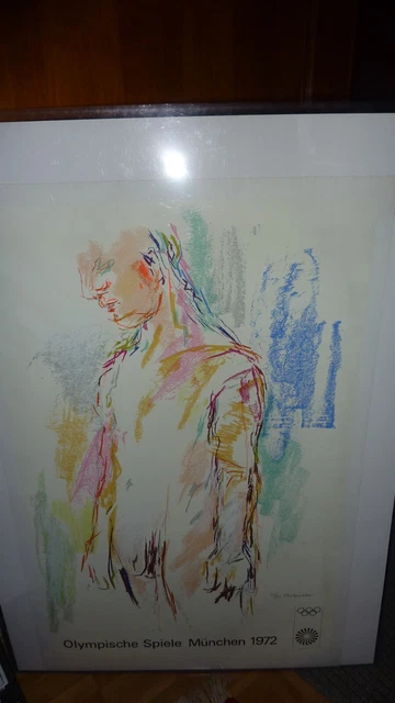 OSKAR KOKOSCHKA &KOUROS& handsigniert Orig.Grafik 147/200 OLYMPIA 1972 ...