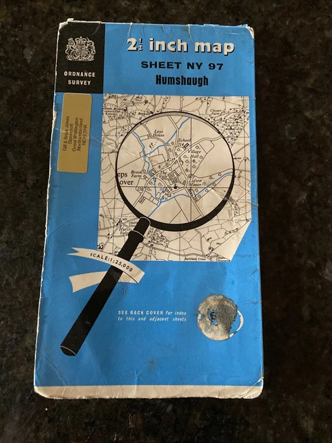 OS MAP OF Humshaugh 2 1/2 Inch Scale Vintage 1960 £4.91 - PicClick UK