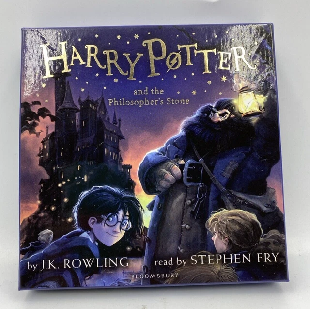 HARRY POTTER AND the Philosopher's Stone 7 CD Audio book read by ...