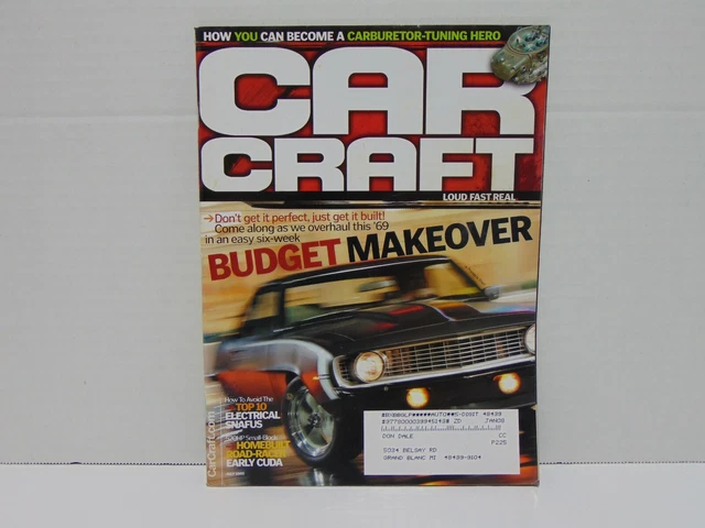 CAR CRAFT MAGAZINE Volume 53 Number 7 July 2005 £3.98 - PicClick UK