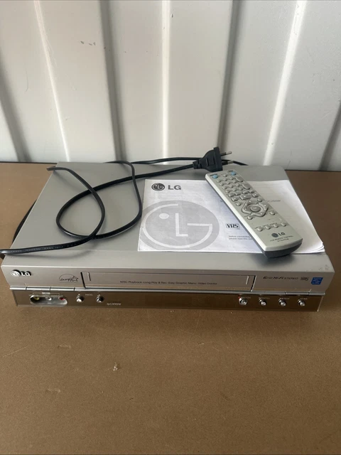 LG - VCR / VHS Player - GC990W + Remote + AV Cord + Manual - TESTED ...