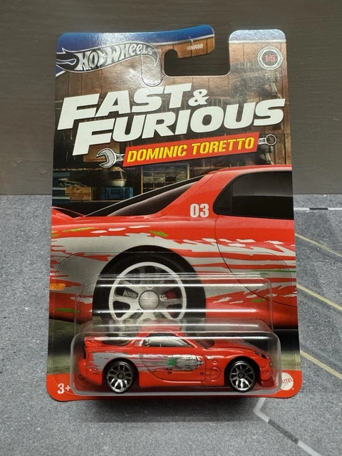 HOT WHEELS FAST & Furious Mazda RX7 - Dominic Toretto - New Sealed £6. ...