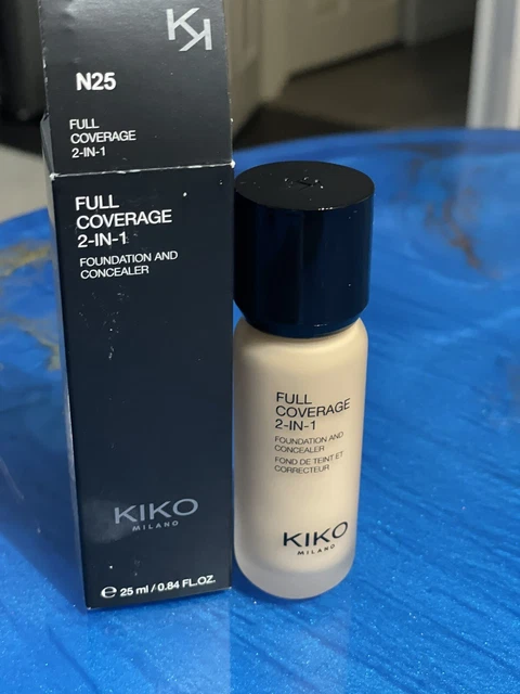 KIKO MILANO 2IN1 full coverage foundation and concealer N25 £20.00 - PicClick UK