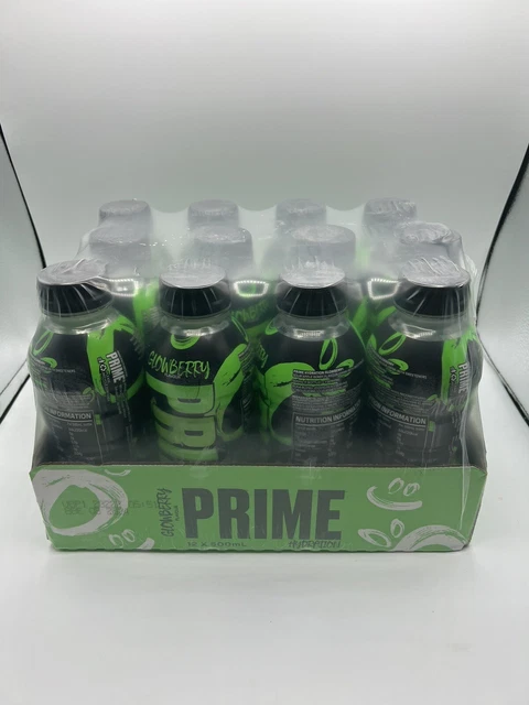 PRIME HYDRATION DRINK GLOWBERRY 500ml x 12 - 1 Case/Pack of 12 £48.00 ...