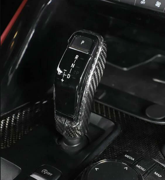 FOR SUPRA A90 MK5 Dry Carbon Gear Stick Shift Cover LHD Glossy Exterior ...