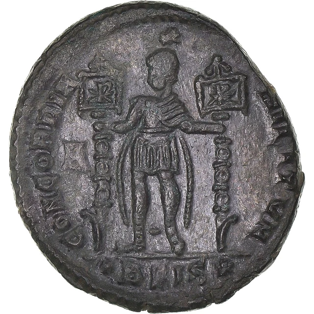 [#1068317] MONETA, VETRANIO, Æ, 350, Siscia, SPL-, Bronzo, RIC:281 EUR ...