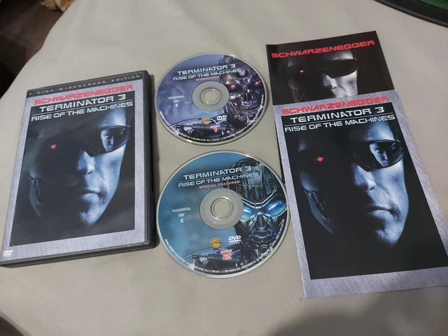 TERMINATOR 3: RISE of the Machines (DVD, 2003, 2-Disc Set, Widescreen ...