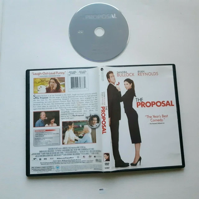 THE PROPOSAL - DVD - Sandra Bullock / Ryan Reynolds $9.99 - PicClick CA