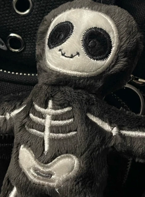AMUSEABLES SKELETON BOB Bag charm soft plush toy big ears keychain £19. ...