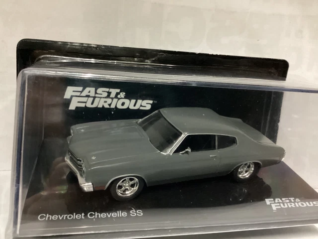 CHEVROLET CHEVELLE SS 1970 -fast & Furious 1/43 Deagostini Die-Cast EUR ...