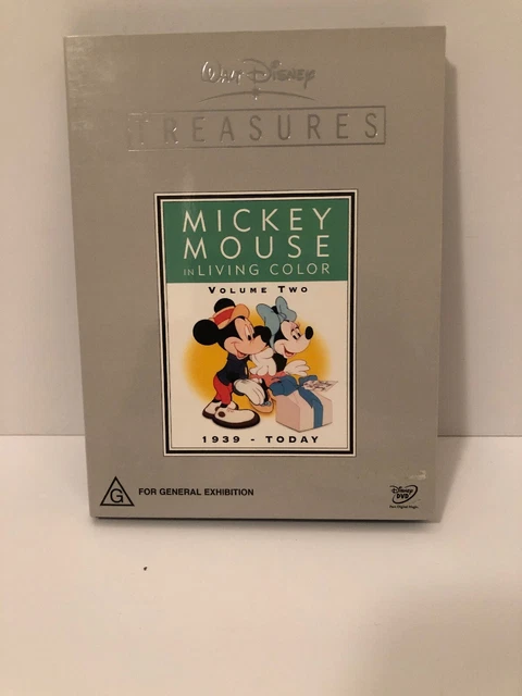 MICKEY MOUSE IN Living Colour : Vol 2 - 1939-Today (DVD) Region 4 EUR ...