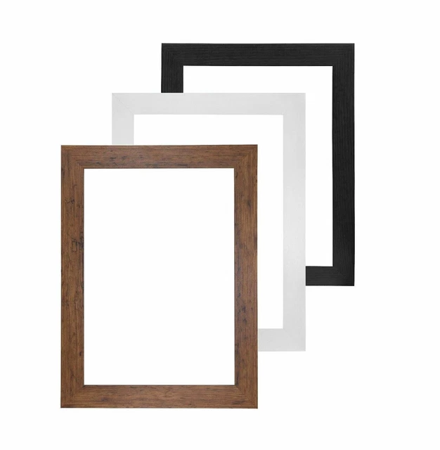 A1 A2 A3 A4 A5 Black Photo Frame White Picture Frame Poster Frames Walnut £20.29 - PicClick UK