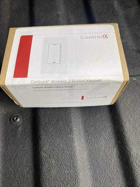 CONTROL4 C4-KP2-Z-LA: WIRELESS 2-Button Keypad $55.00 - PicClick