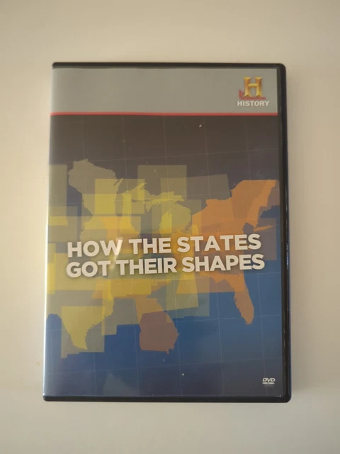 HOW THE STATES Got Their Shapes (DVD, 2010) The History Channel $9.99 ...