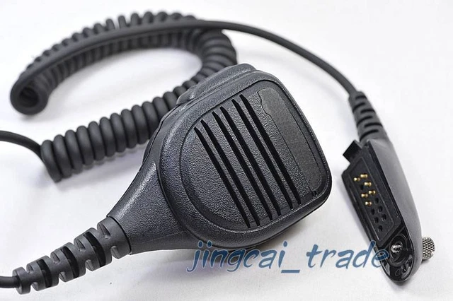 RAINPROOF WATER-RESISTANT SPEAKER Microphone Mic for Motorola Radio ...