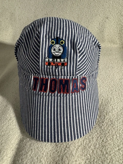 THOMAS THE TANK Engine Train Engineer Children's Kids Striped Conductor ...